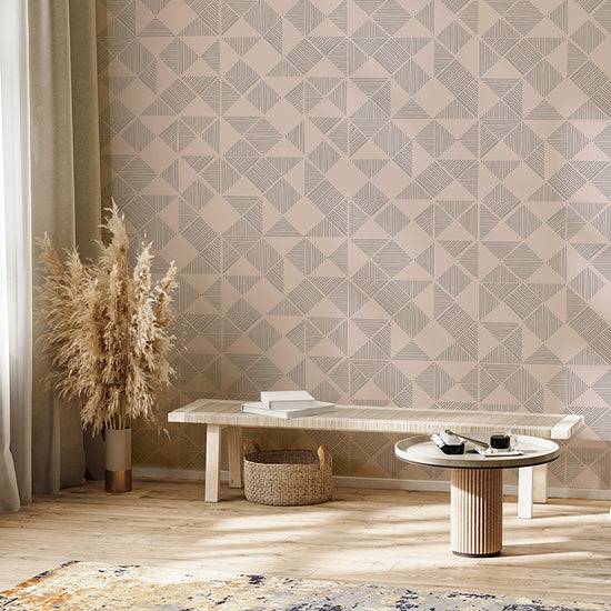 Hoose Wallpaper in Pink Cove – No Rules Wallpaper